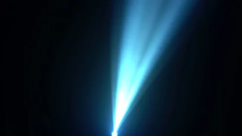 Ray of light at a concert on a black bac... | Stock Video | Pond5