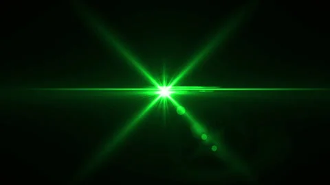 Rays of bright light from a green light ... | Stock Video | Pond5