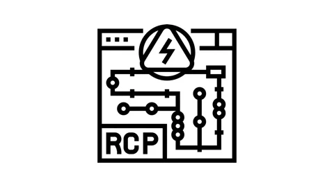 rcp electrical plans interior design lin... | Stock Video | Pond5