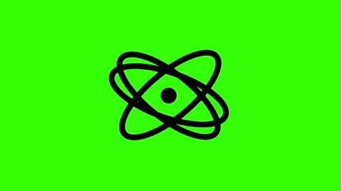 react icon background animated, connecti... | Stock Video | Pond5