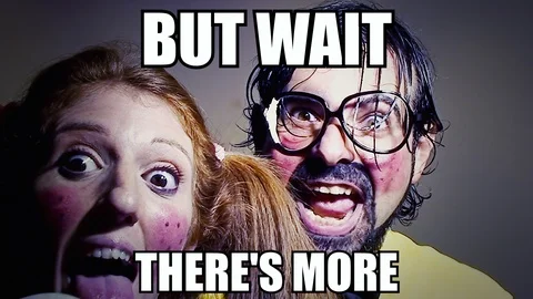 Reaction gif but wait theres more | Stock Video | Pond5