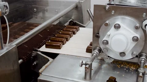 Chocolate Factory Stock Footage ~ Royalty Free Stock Videos | Pond5