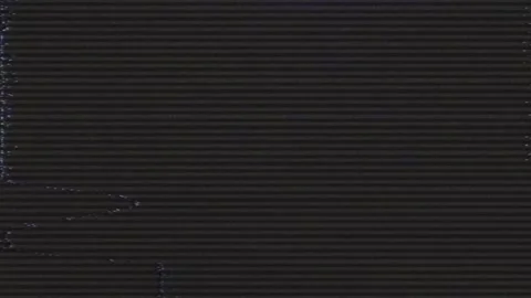 Real Analog Static Flickering Noise Text... | Stock Video | Pond5