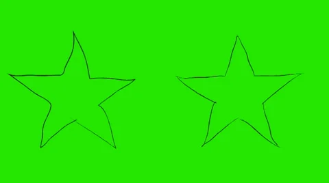 Real Animated Cartoon Star | Stock Video | Pond5