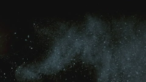 Real dust particles floating in the air.... | Stock Video | Pond5