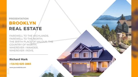 Real Estate Kit ~ After Effects Project #88595015 | Pond5