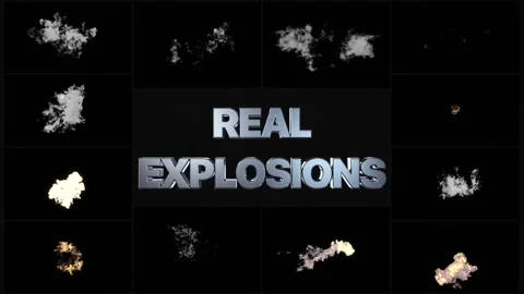 Real Explosions | After Effects ~ After Effects #159882159