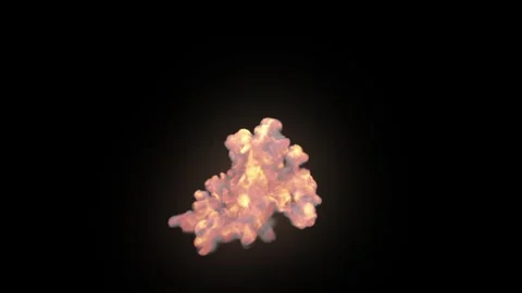 Real Fire Visual Effect Animation on Bla... | Stock Video | Pond5