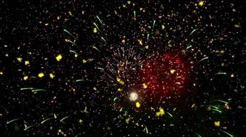 Confetti Fireworks Stock Videos – Royalty-Free HD & 4K Videos