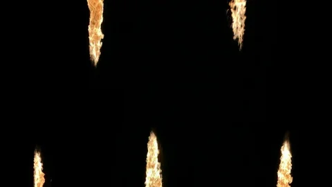 Real flame background, shooting with hig... | Stock Video | Pond5