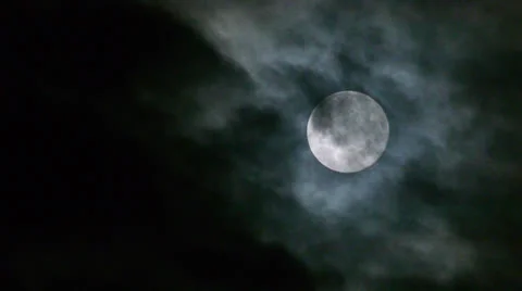 Creepy Moon Stock Footage ~ Royalty Free Stock Videos | Pond5