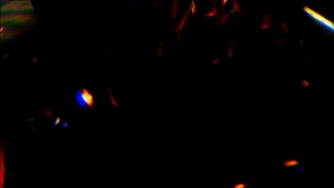 real lens flare iridescent flecks motion... | Stock Video | Pond5