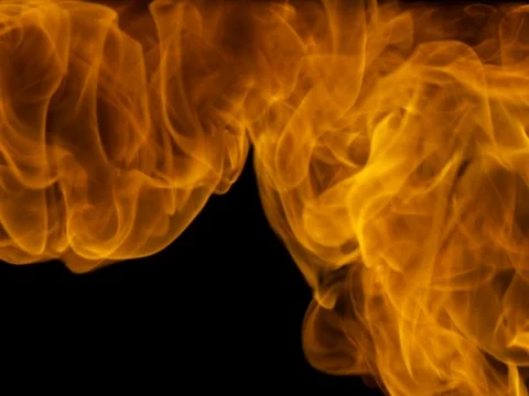 Real-life fire practical compositing ele... | Stock Video | Pond5