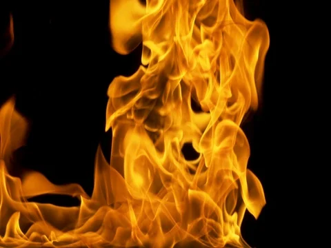 Real-life fire practical compositing ele... | Stock Video | Pond5