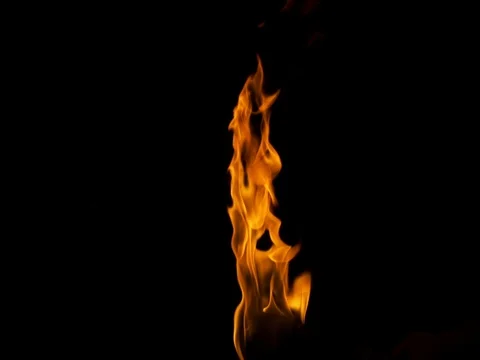 Real-life fire practical compositing ele... | Stock Video | Pond5