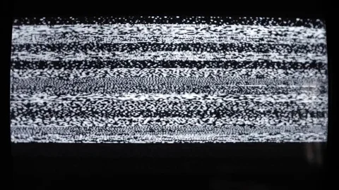 Real-life static noise practical composi... | Stock Video | Pond5