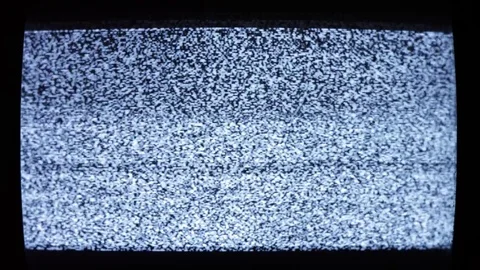 Real-life static noise practical composi... | Stock Video | Pond5