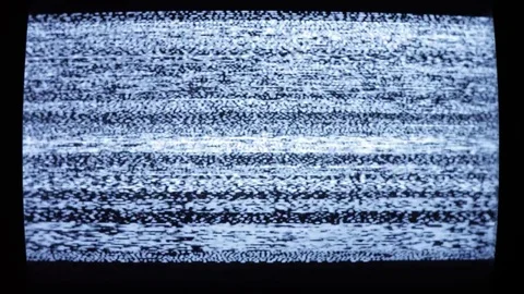 Real-life static noise practical composi... | Stock Video | Pond5