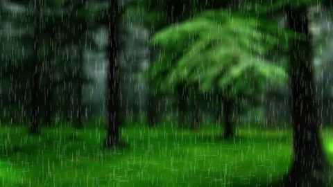 Real Rain Drops Falling Seamless 4K loop... | Stock Video | Pond5