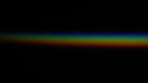 Real rainbow light leaks on the lens of ... | Stock Video | Pond5