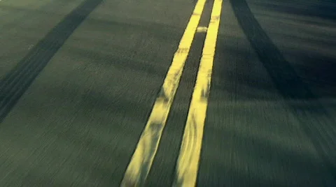 real road lines | Stock Video | Pond5