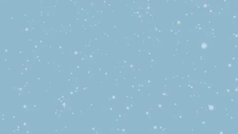 Real Snow, falling snow on blue backgro... | Stock Video | Pond5