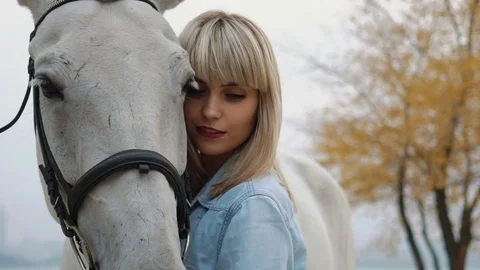 Real Time Close Up: Portrait Of A Smilin... | Stock Video | Pond5