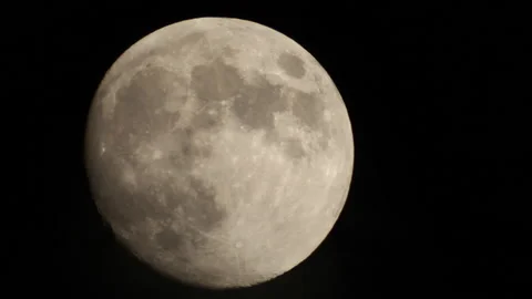Real time, extreme long shot of a full m... | Stock Video | Pond5