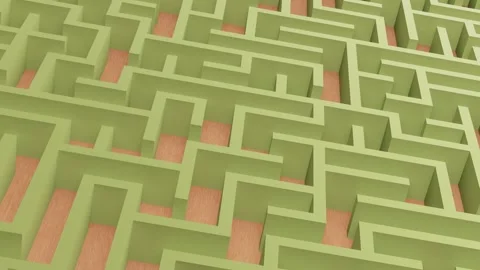 Maze 3D Stock Videos – Royalty-Free HD & 4K Videos