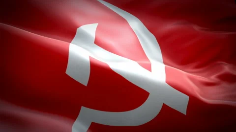 Realistic 3D detailed Soviet Union flag ... | Stock Video | Pond5