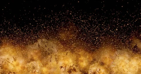 Realistic 4K Ground Explosion and Blasts... | Stock Video | Pond5