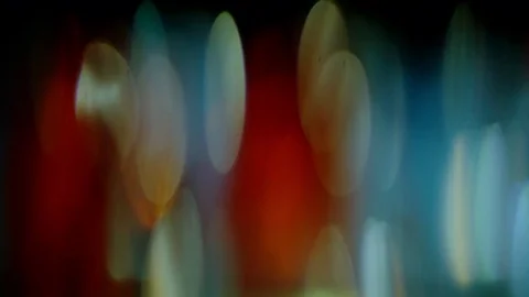 Realistic Anamorphic Bokeh Practical Com... | Stock Video | Pond5