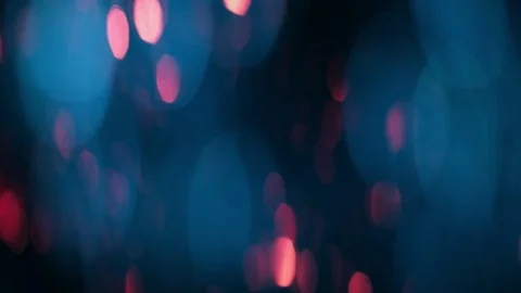 Realistic Anamorphic Bokeh Practical Com... | Stock Video | Pond5