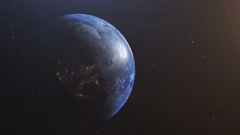 Realistic animation of planet Earth bein... | Stock Video | Pond5