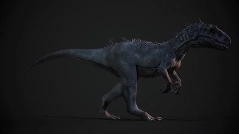 realistic animations of dinosaur render ... | Stock Video | Pond5
