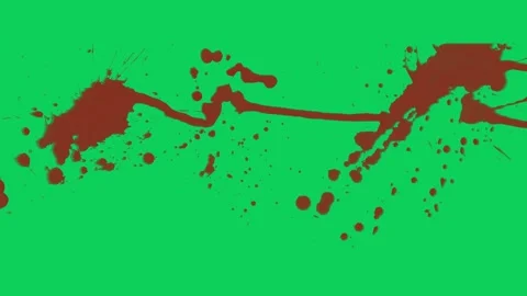 Blood Splatter Green Screen Stock Videos – Royalty-Free HD & 4K Videos