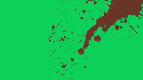Blood Splatter Green Screen Stock Videos – Royalty-Free HD & 4K Videos