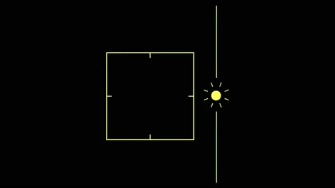Realistic camera settings on green backg... | Stock Video | Pond5