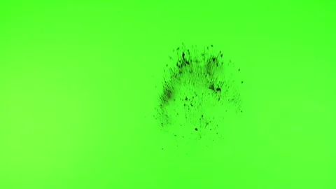 Realistic Dirt and Debris Explosion with... | Stock Video | Pond5