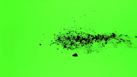 Realistic Dirt and Debris Explosion with... | Stock Video | Pond5