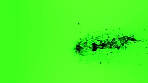 Realistic Dirt and Debris Explosion with... | Stock Video | Pond5