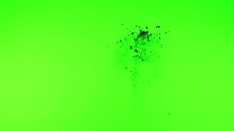 Realistic Dirt and Debris Explosion with... | Stock Video | Pond5