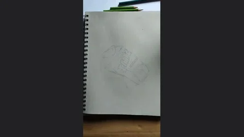 Realistic Drawing of A Sprite Can by The... | Stock Video | Pond5
