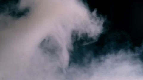 Realistic dry ice smoke clouds fog overl... | Stock Video | Pond5