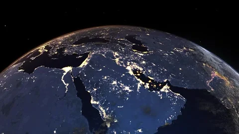 Middle East Space Stock Footage ~ Royalty Free Stock Videos | Pond5