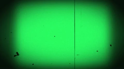 Realistic film grain frame on green back... | Stock Video | Pond5