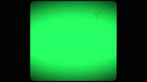 Realistic film grain frame on green back... | Stock Video | Pond5
