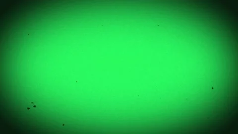 Realistic film grain frame on green back... | Stock Video | Pond5