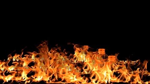 Realistic Fire Effect | Stock Video | Pond5