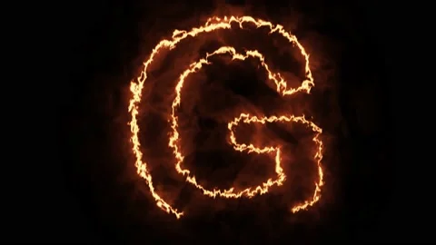 Realistic Fire Text Create flame animati... | Stock Video | Pond5